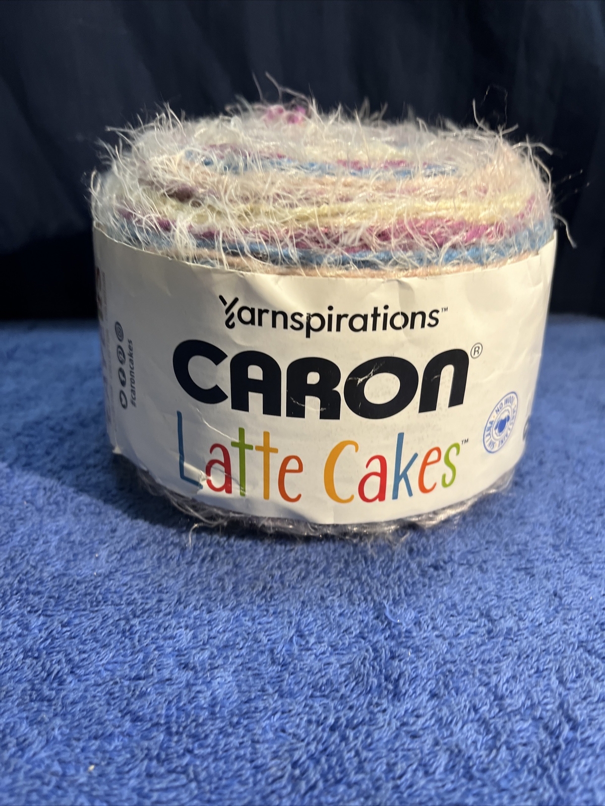 Caron Latte Cakes Yarn Acrylic Nylon Rose Scented 530 yds 8.8 oz R7 | eBay
