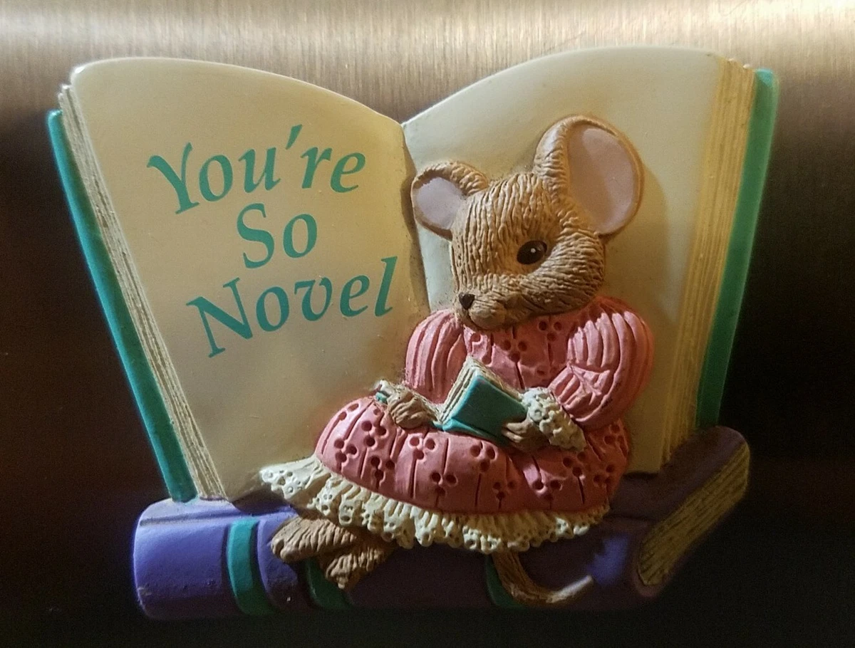 Mouse Reading A Book