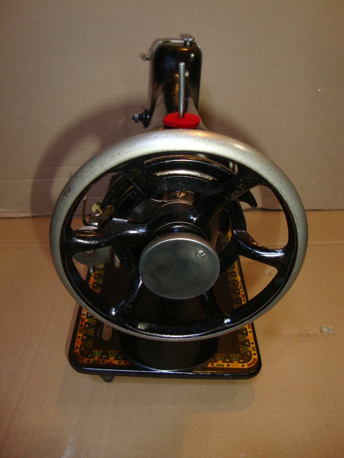 ANTIQUE SINGER SEWING MACHINE HEAD MODEL 66 'LOTUS', SERVICED | eBay