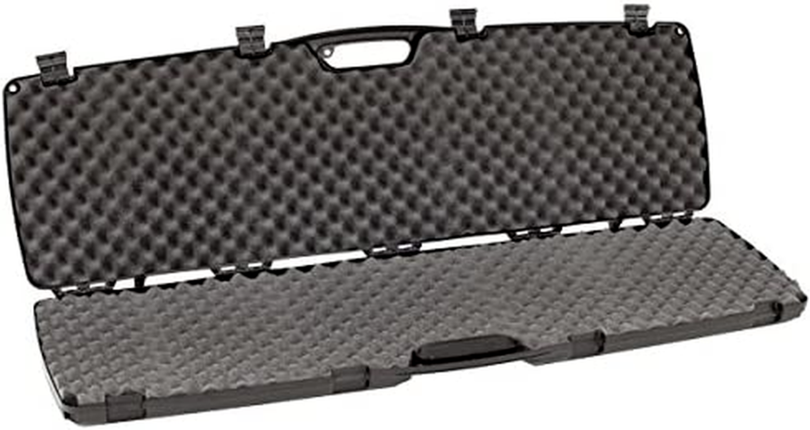 Double Gun Case Rifle Shotgun Double Scoped Hard Carry Case Padded ...