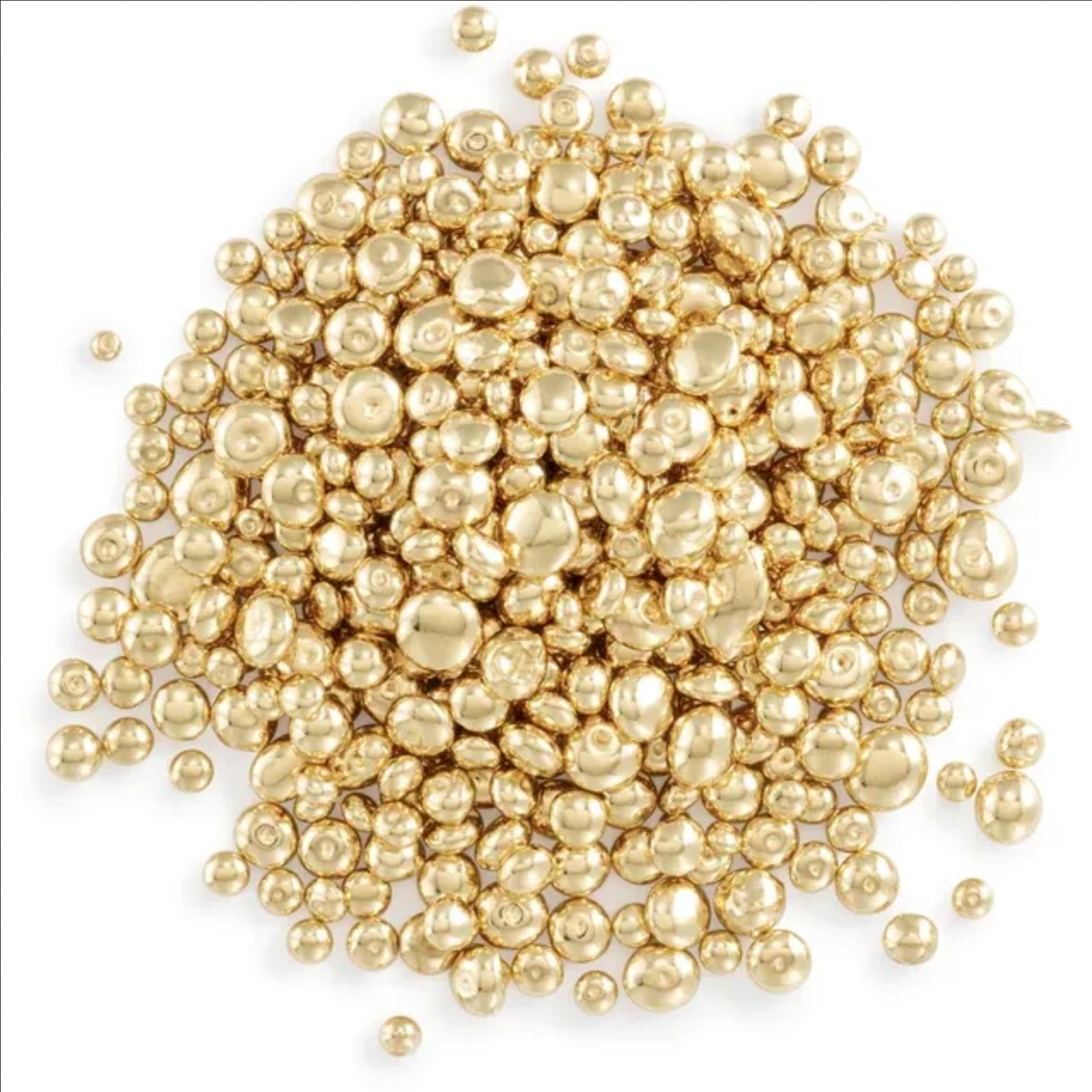 10k STANDARD Yellow solid Gold Master Casting Rolling Grain shot 1 DWT ...