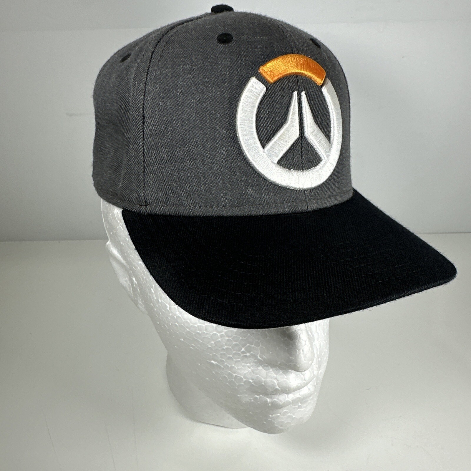 Bioworld Blizzard Overwatch Logo Snapback Baseball Hat Black 2017 | eBay