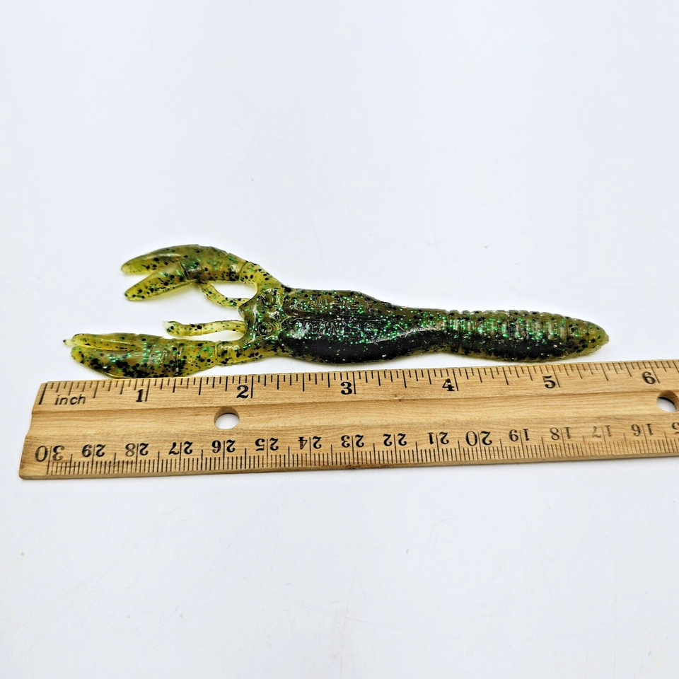 Gene Larew 6" Hawg Salt Craw 5 Count You Choose Color Bass Fishing | eBay