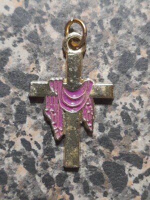 Purple Robe Cross Lent Medal . | eBay
