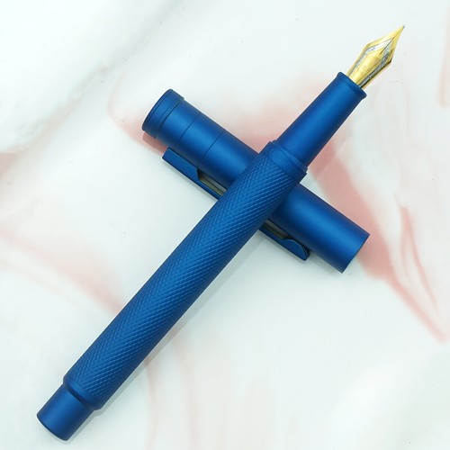 HongDian Blue Forest Fountain Pen, The Light of Hope, EF/ F/ Bent Nib ...