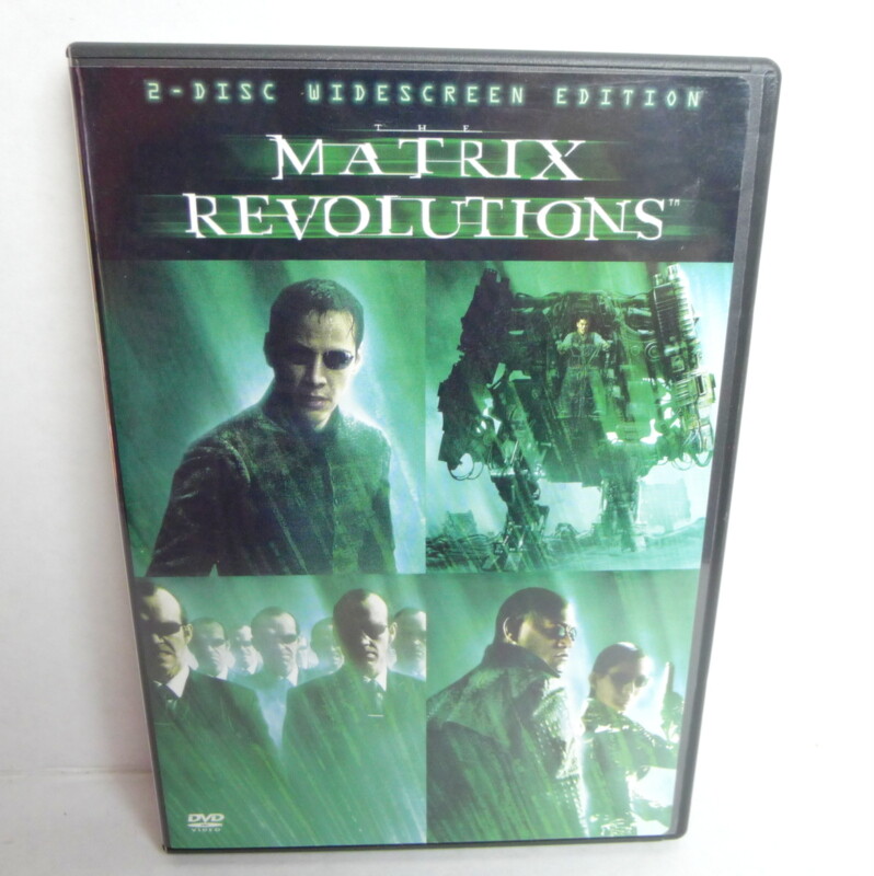 The Matrix Revolutions (DVD, 2003, 2-Disc Set, Full Screen) 85393320928 ...