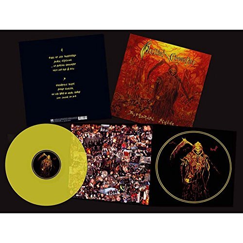HELLISH CROSSFIRE-BLOODRUST SCYTHE PISS YELLOW VINYL LYRIC SHEET VINYL LP NEW! 4251267700981 | eBay