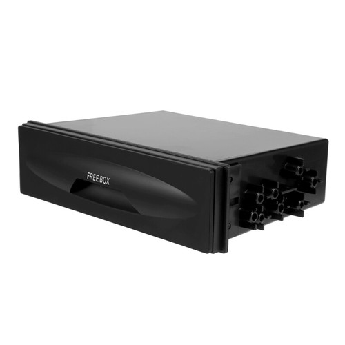 Universal Car Storage Box -38 Single Layer Auto Single Din Dash Radio ...