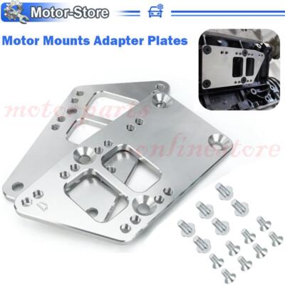 Billet Engine Mounts Motor Mount Adapter Plates for LS Swap LS1 LS2 LS3 ...