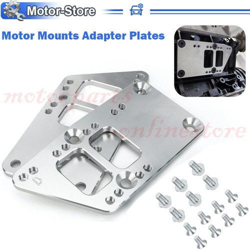 Billet Engine Mounts Motor Mount Adapter Plates for LS Swap LS1 LS2 LS3 ...