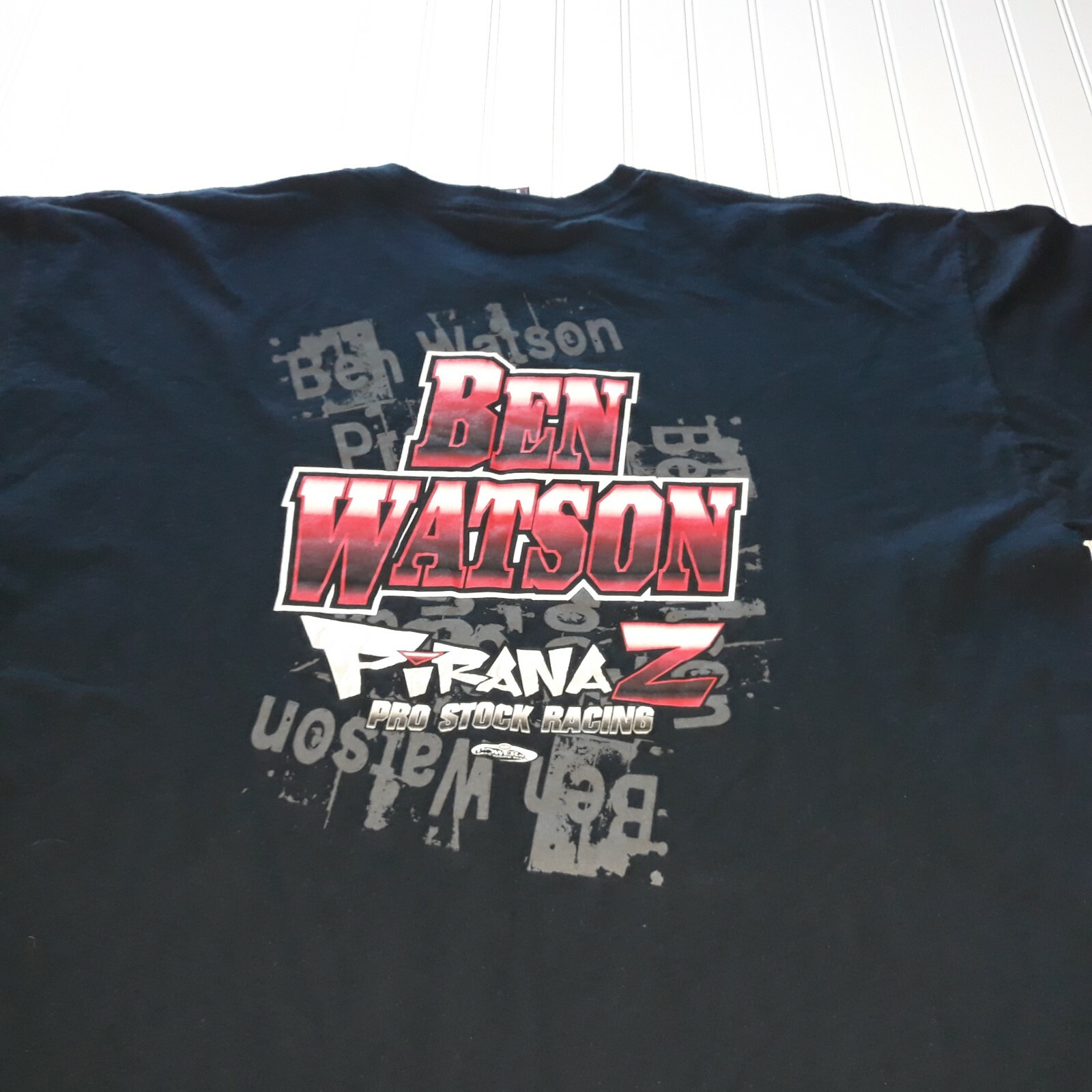 Ben Watson Pro Stock 2008 PiranaZ Racing Shirt NHRA Adult SZ 2 XL 100% ...
