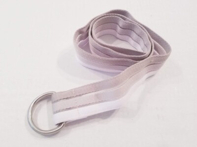 One Size Striped Three Tone Webbing D-Ring Belt 1.5" x 43" | eBay