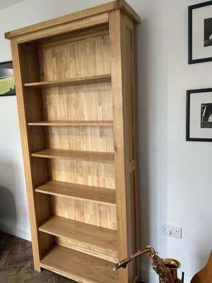 Oak Bookcase | eBay UK