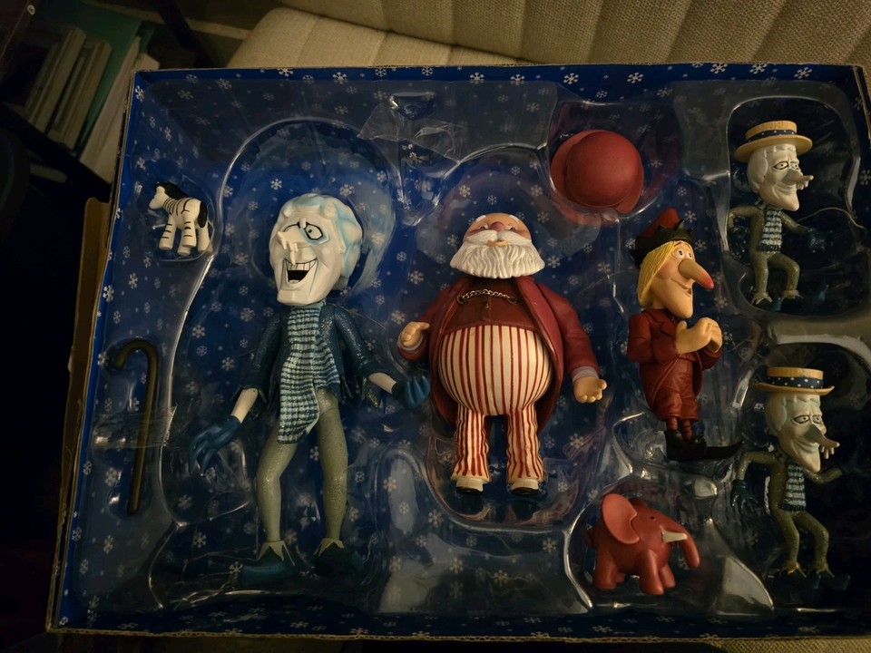 NIB 2002 The Year Without A Santa Claus Heat miser and Snow miser ...