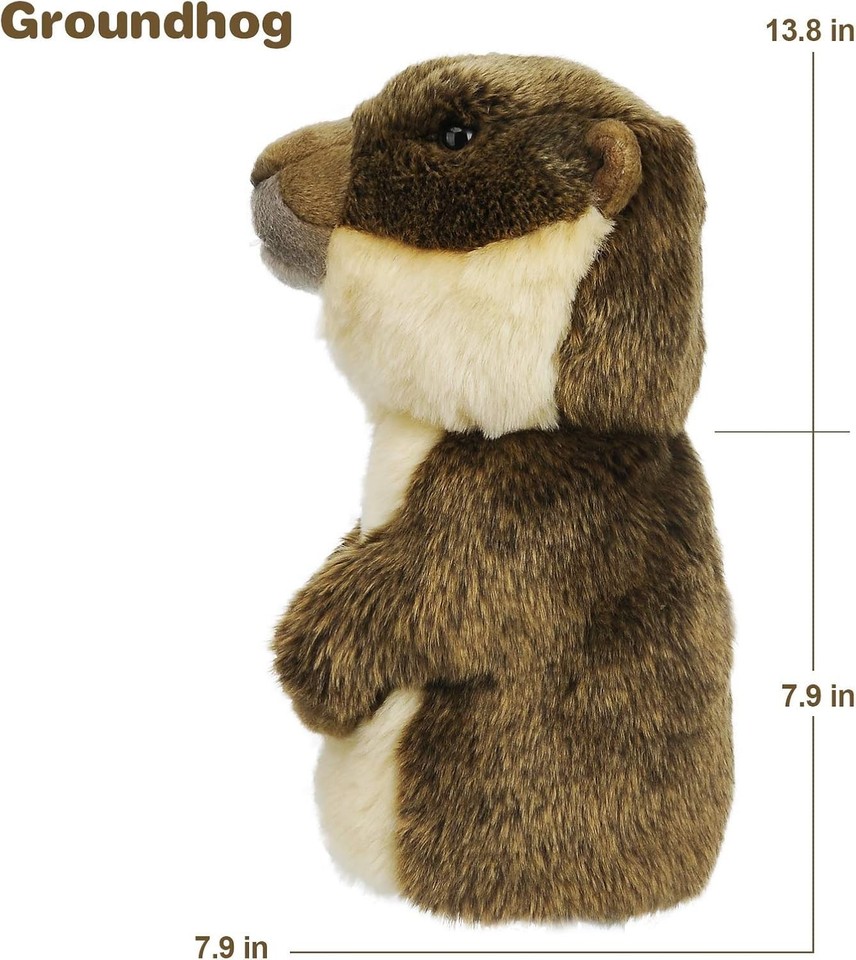 Funny Golf Club Head Covers - Groundhog & Gopher Plush Animal Driver ...