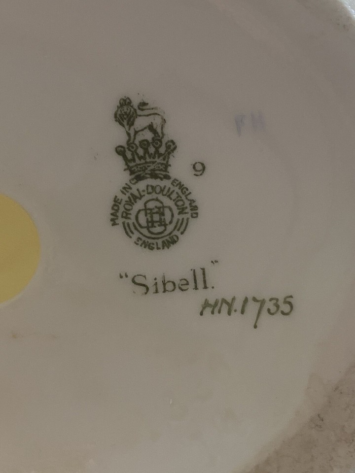 Vintage Royal Doulton England Figurine - Sibell HN. 1735 | eBay