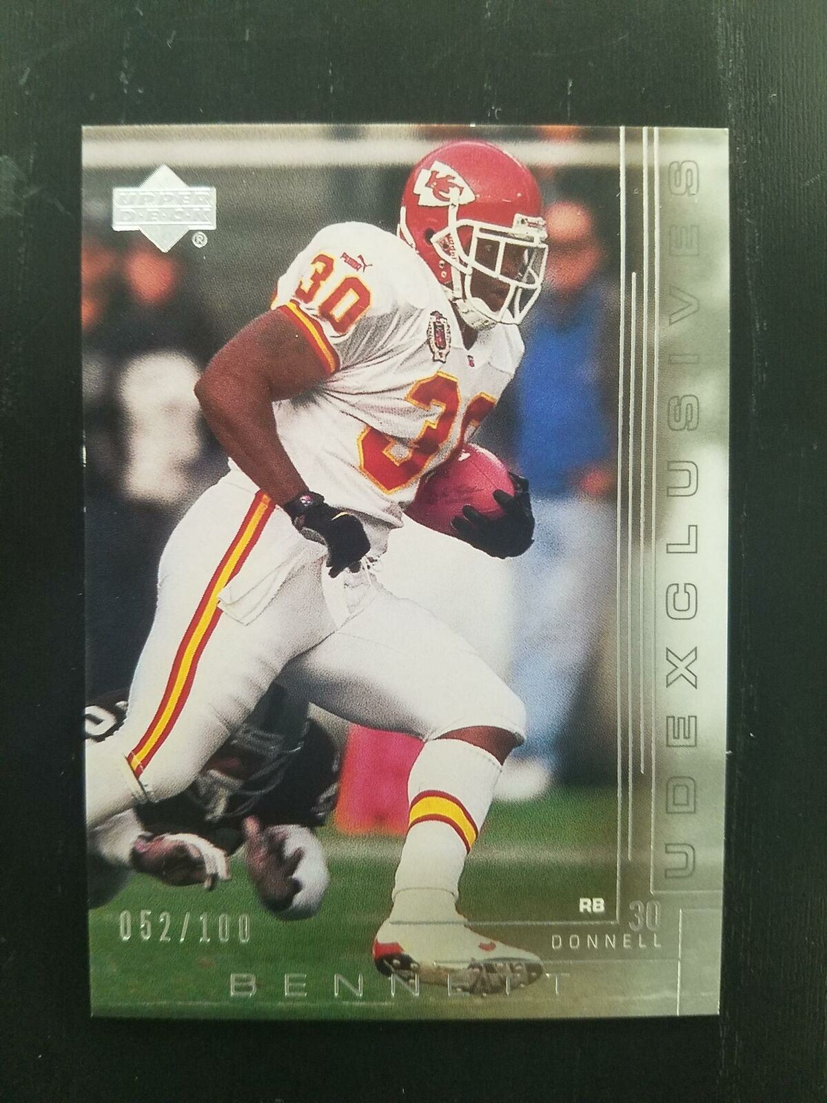 2000 Upper Deck Exclusives #106 BENNETT DONNELL 52/100 Kansas City ...
