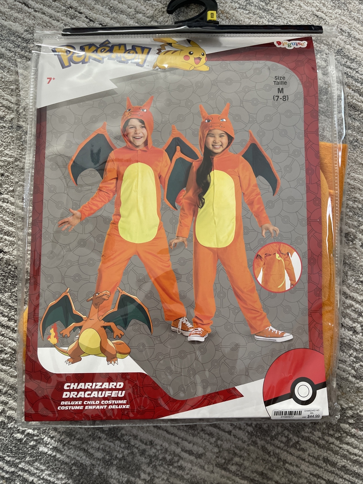 Disguise Licensed Pokemon Charizard Deluxe Jumpsuit C… - Gem