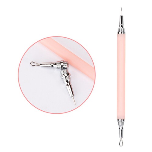 Double-ended Storable Needle Acne Blemish Needle Pore Cleaner Needles ...