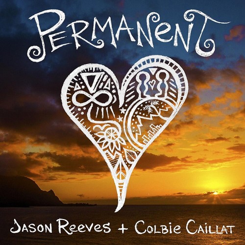 Permanent - Jason Reeves & Colbie Caillat Album Poster 24x24" Art Silk ...
