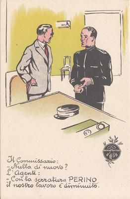 C3535) GENOVA PONTE DECIMO, SERRATURE PERINO, IL COMMISSARIO. | eBay