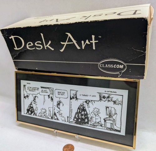 Classcom Inc. Desk Art - SHOE.Comic Strip.by Jeff MacNelly 2019 ...