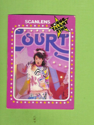 #D173. 1986 SCANLENS YOUNG TALENT TIME CARD #29 Courtney Compagnino ...