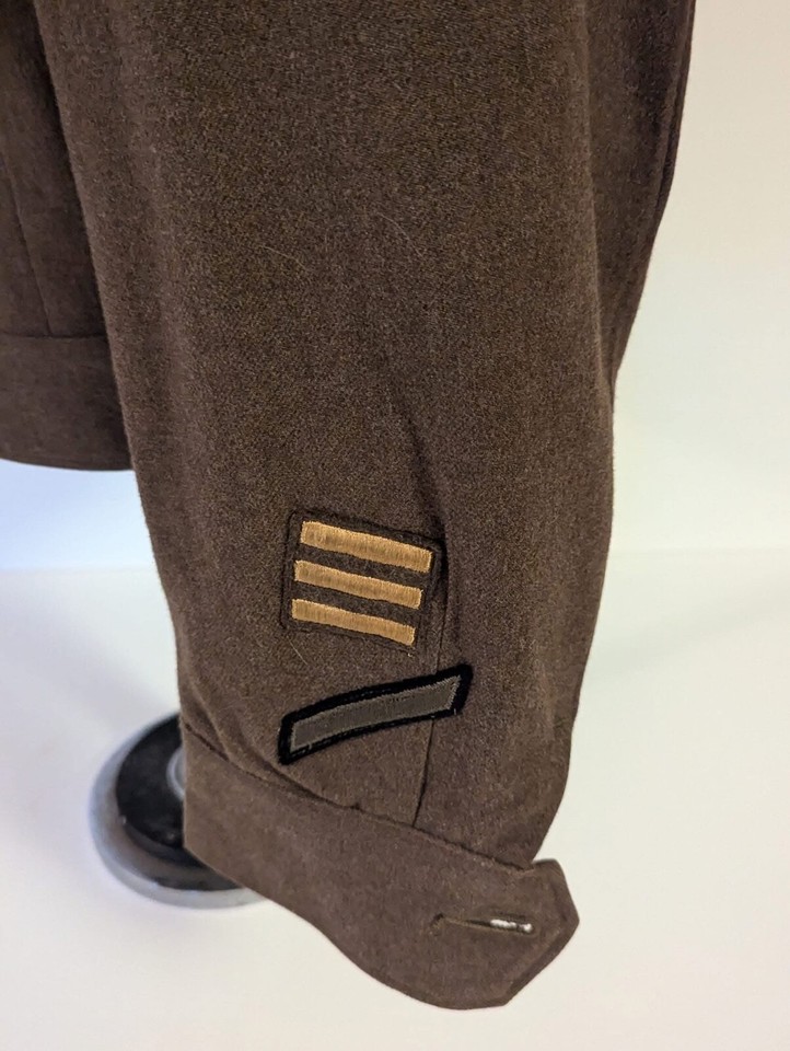 ww2 wwii cib Combat Infantry badge 9th air force jacket Ike jacket ...