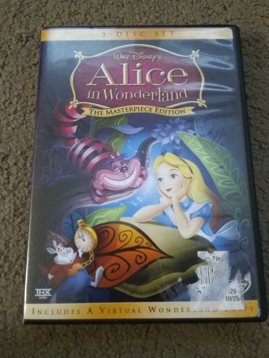 Alice In Wonderland Dvd 2004