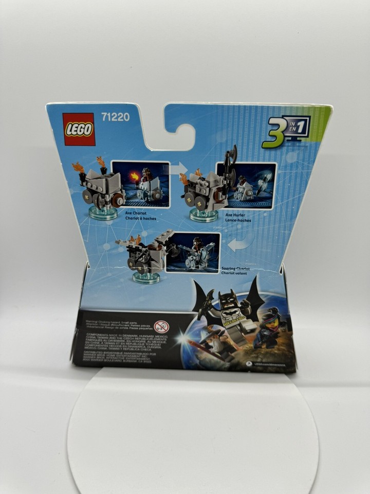 LEGO 71220 Dimensions Gimli Fun Pack Lord of The Rings Axe & Chariot ...