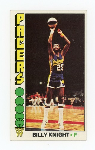 BILLY KNIGHT 1976-77 Topps #124 Indiana Pacers Tall Boy | eBay