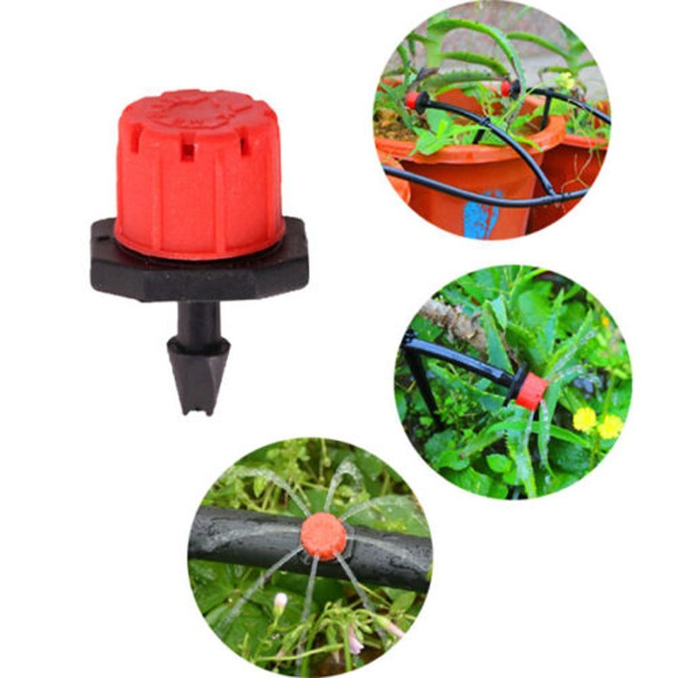 800pcs/bag Adjustable Garden Irrigation Misting Micro Flow Water ...