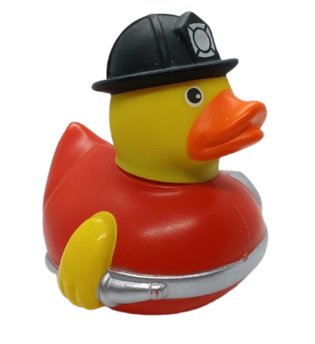 FIREMAN PLASTIC DUCKY; Fire Chief Duck | eBay