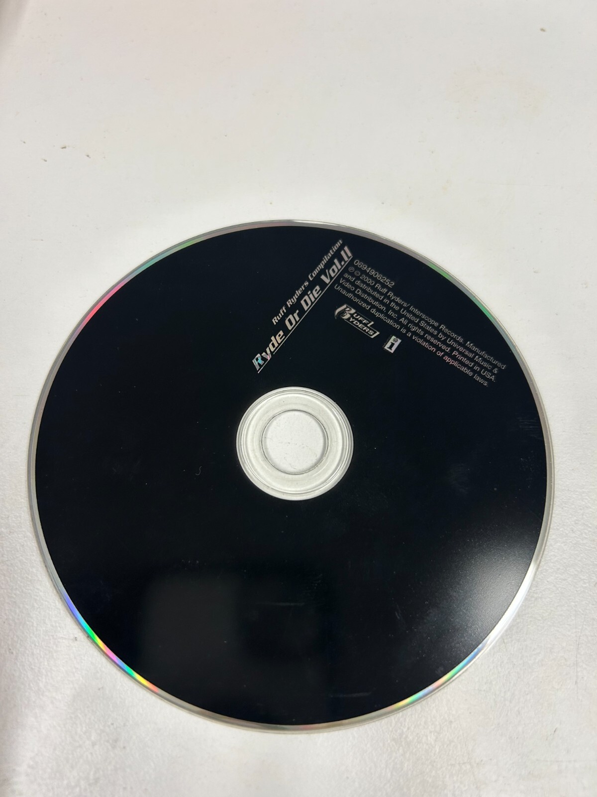 Ryde or Die, Vol. 2 [PA] by Ruff Ryders (CD, Jul-2000, Interscope (USA ...
