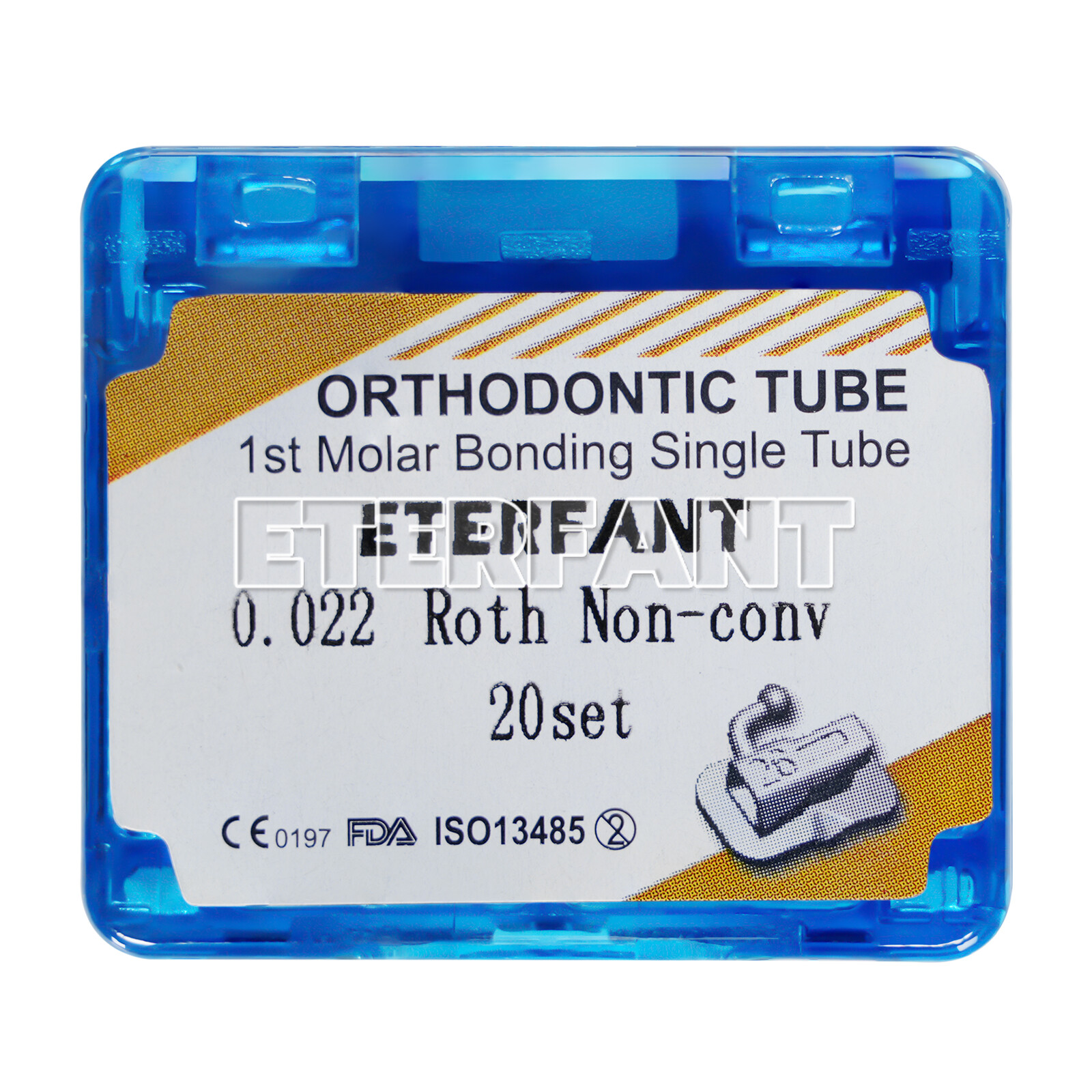 Orthodontics Orthodontic Molar Bands Tubes AGorth 20Sets/Box Dental ...