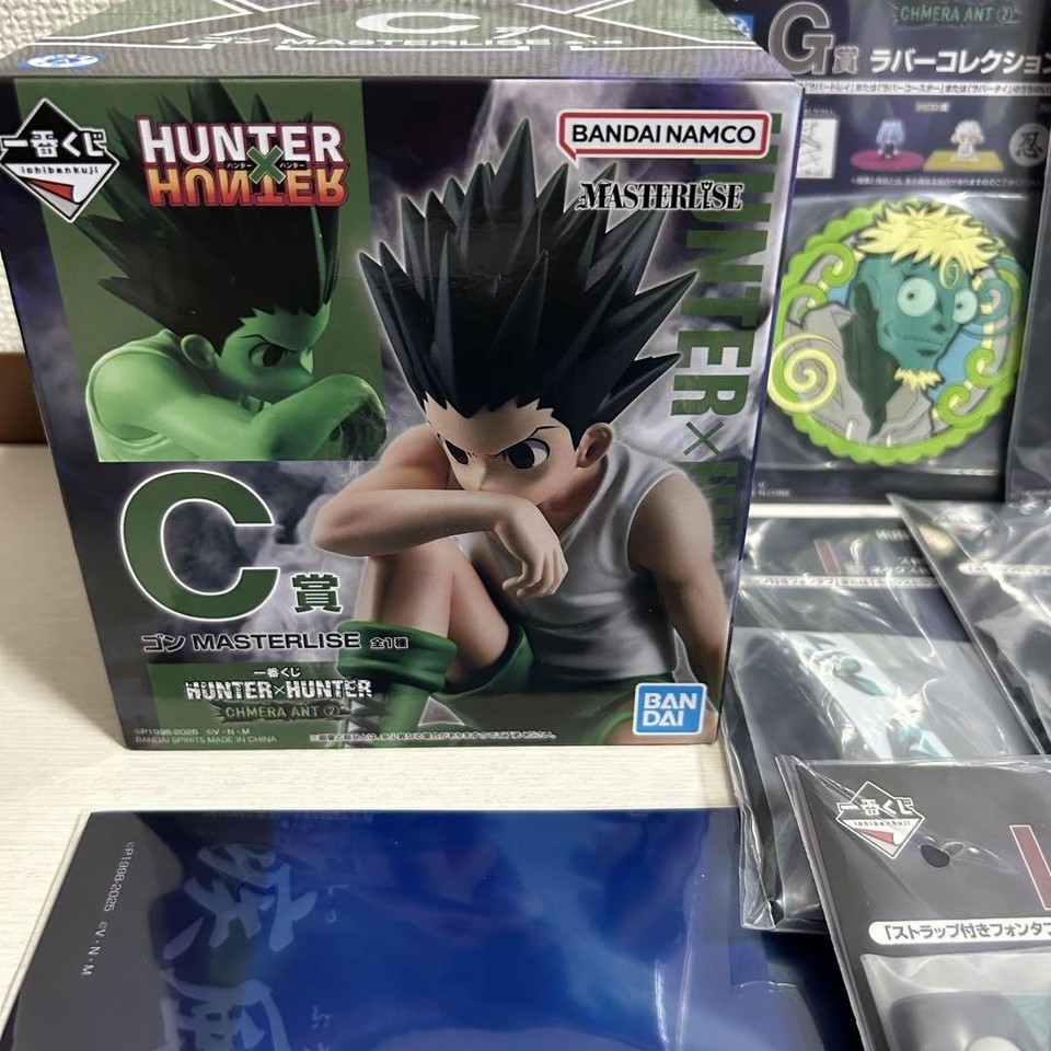 Hunter x Hunter Gon Figure & Collectible Set, 9 Items, Carddass Reward ...