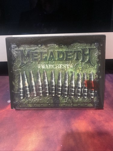 Megadeth Warchest Box Set 4 CD & 1 DVD Set Mint Condition | eBay