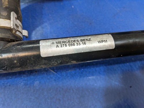 m275 MERCEDES W220 S600 CL600 S65 ENGINE RADIATOR COOLANT FLUID HOSE ...