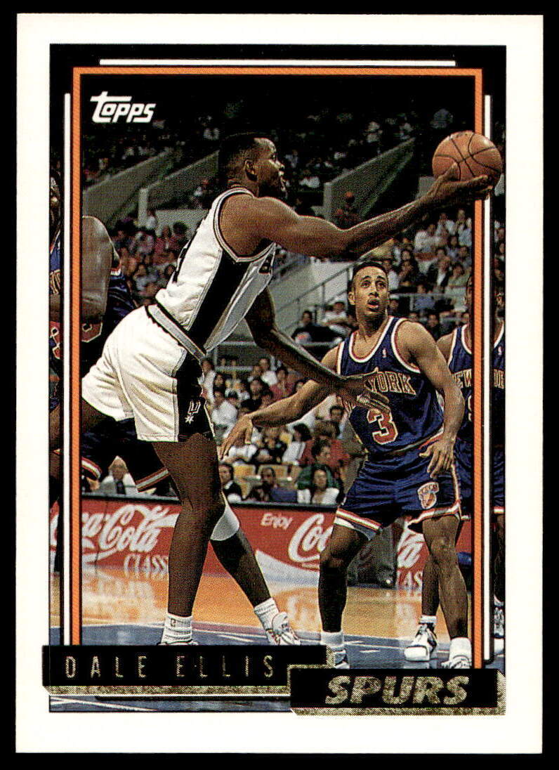 1992 Topps Gold #361 Dale Ellis San Antonio Spurs | eBay