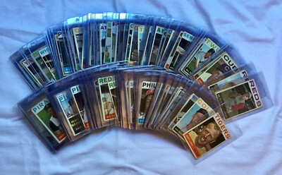 Lot of 1964 Topps Baseball Commons 180 Card Lot Low Grade. (*801) | eBay