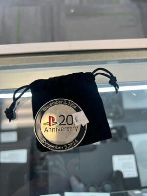 Playstation 20th Anniversary Commemorative Coin w/ bag | eBay