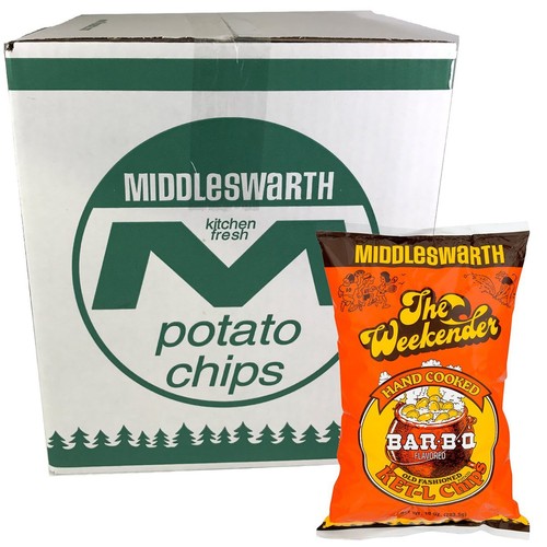Middleswarth Hand Cooked Old Fashioned KET-L BBQ Flavored Potato Chips ...
