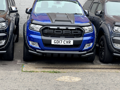 RANGER BLACK SPOILER BAR BULL NUDGE BAR GRILL CITY GUARD 2012 to 2023 ...