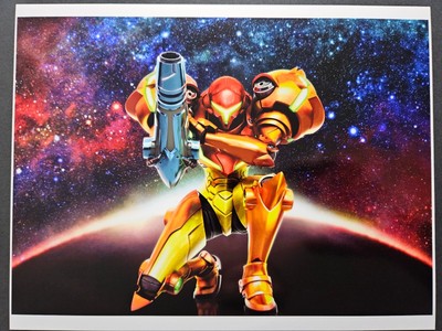 Metroid Prime (Samus) Nintendo GameCube Switch Game Art Print Small ...