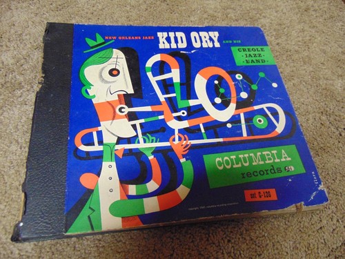 KID ORY & HIS CREOLE JAZZ BAND COLUMBIA 78RPM RECORD SET JIM FLORA ...