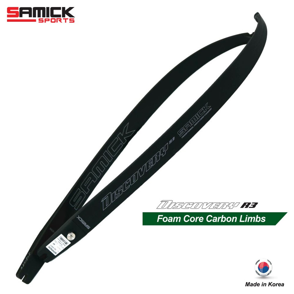 Samick Discovery 60" or 62" Matte Black ILF Carbon Limbs for 17" ILF ...