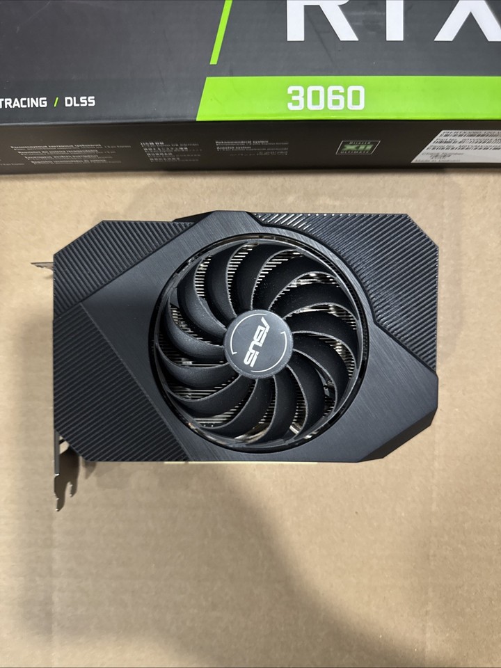 ASUS Phoenix GeForce RTX 3060 12GB LHR GDDR6 Graphics Card PH-RTX3060 ...
