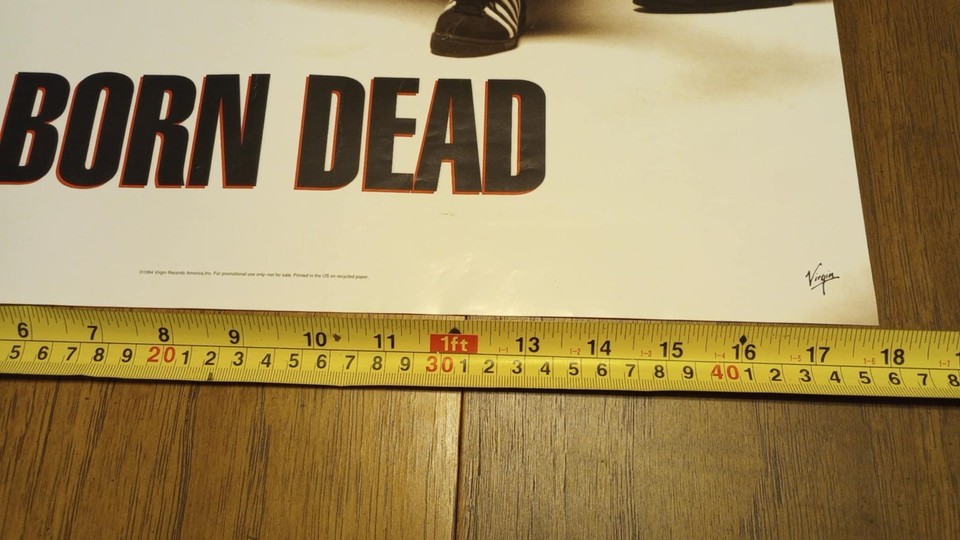 Body Count Ice - T Born Dead Poster 1994 Virgin Records Ernie C. No one ...