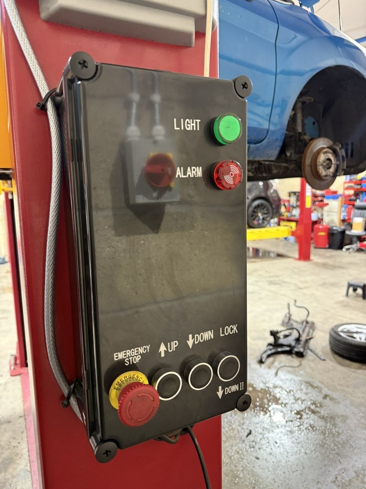 GEO-B4000ES, 2 Post car 4.0T Lift, Standard Base, Electronic Lock ...