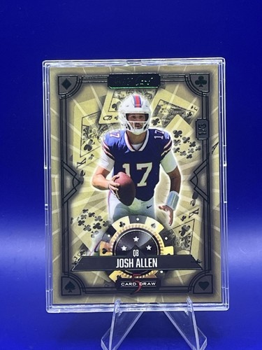 🔥 1/3 🔥 2024 Wild Card 5 CARD Draw Stacked Deck JOSH ALLEN | eBay